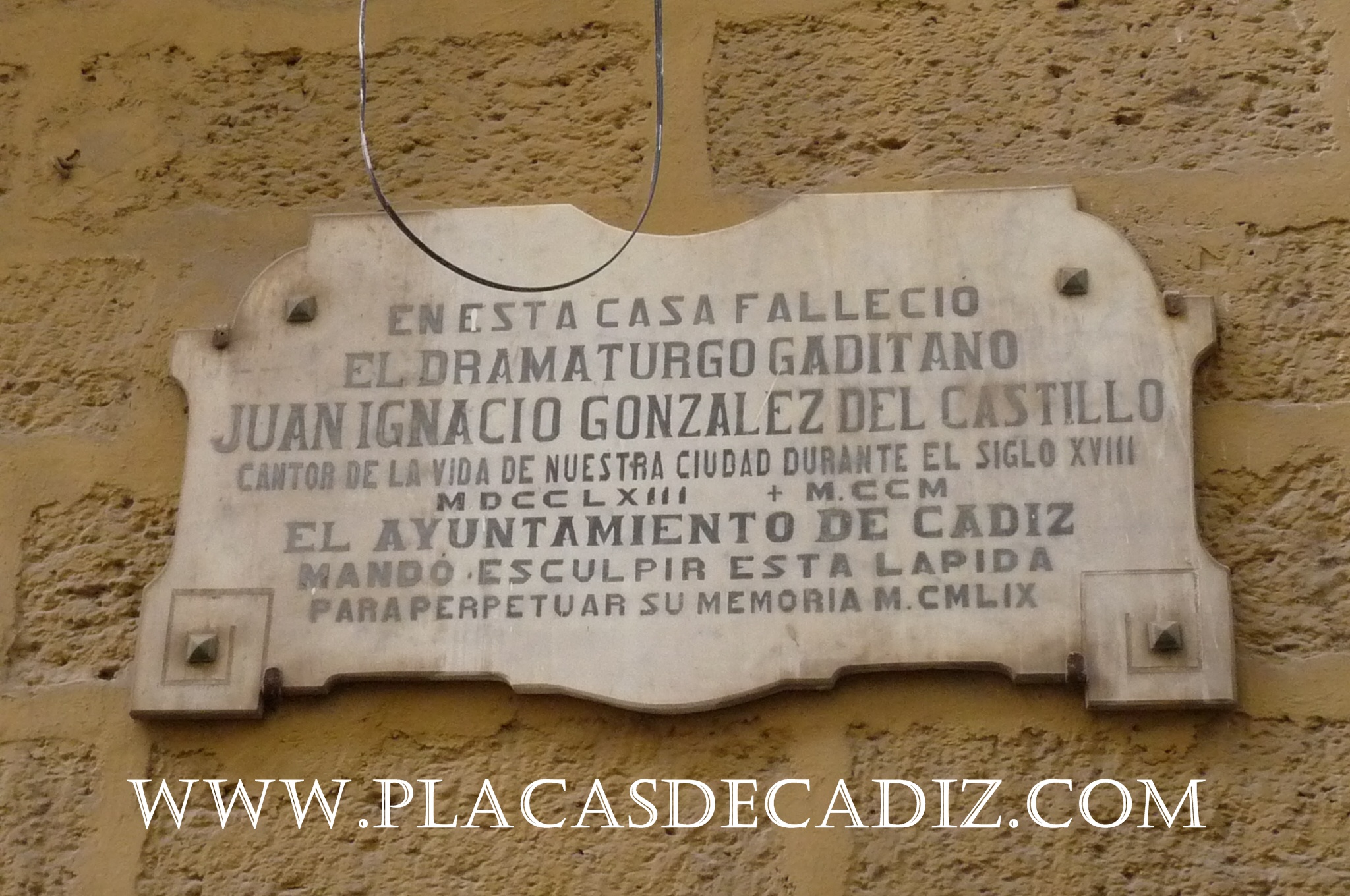Juan Ignacio Gonzalez del Castillo | Placasdecadiz Blog